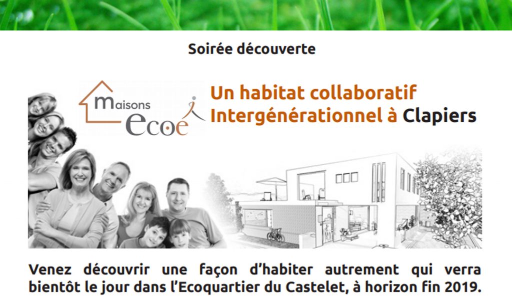 Soirée découverte : Maisons Ecoé, un habitat collaboratif ... Soirée découverte : Maisons Ecoé, un habitat collaboratif ...